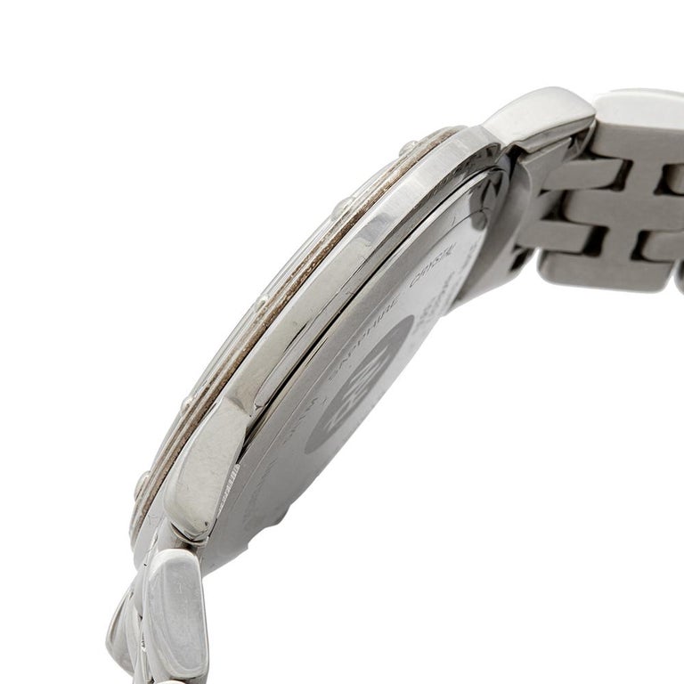 Raymond Weil Silver Stainless Steel Tango 5560 Men's Wristwatch 36 mm ...