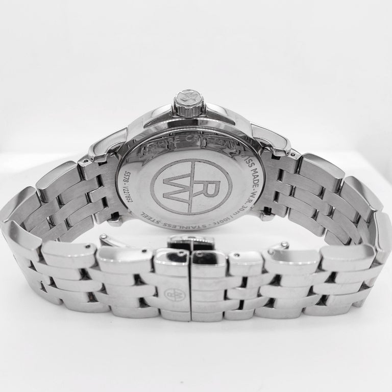 Raymond Weil Watch, Genève Stainless Steel Sapphire Crystal, Swiss Made ...