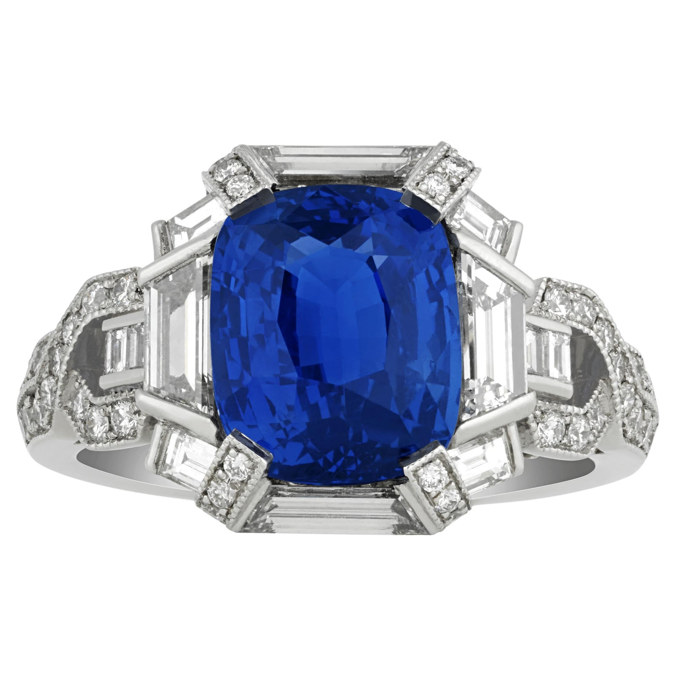 Raymond Yard Fine Chrysoberyl and Diamond Platinum Ring at 1stDibs