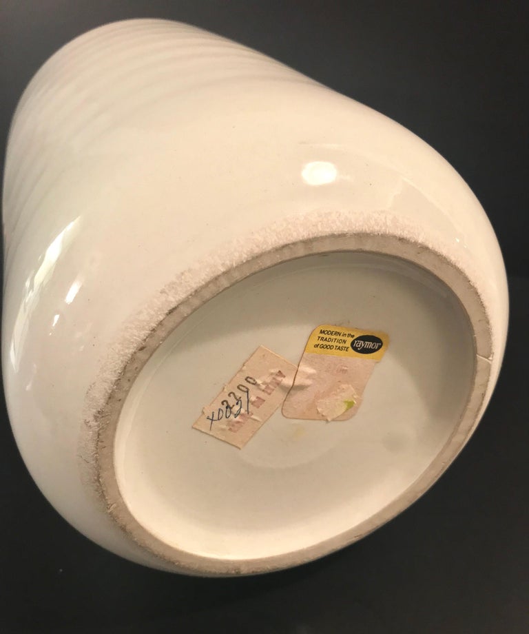 Raymor Ceramic Vase, Italy, 1960s For Sale at 1stdibs