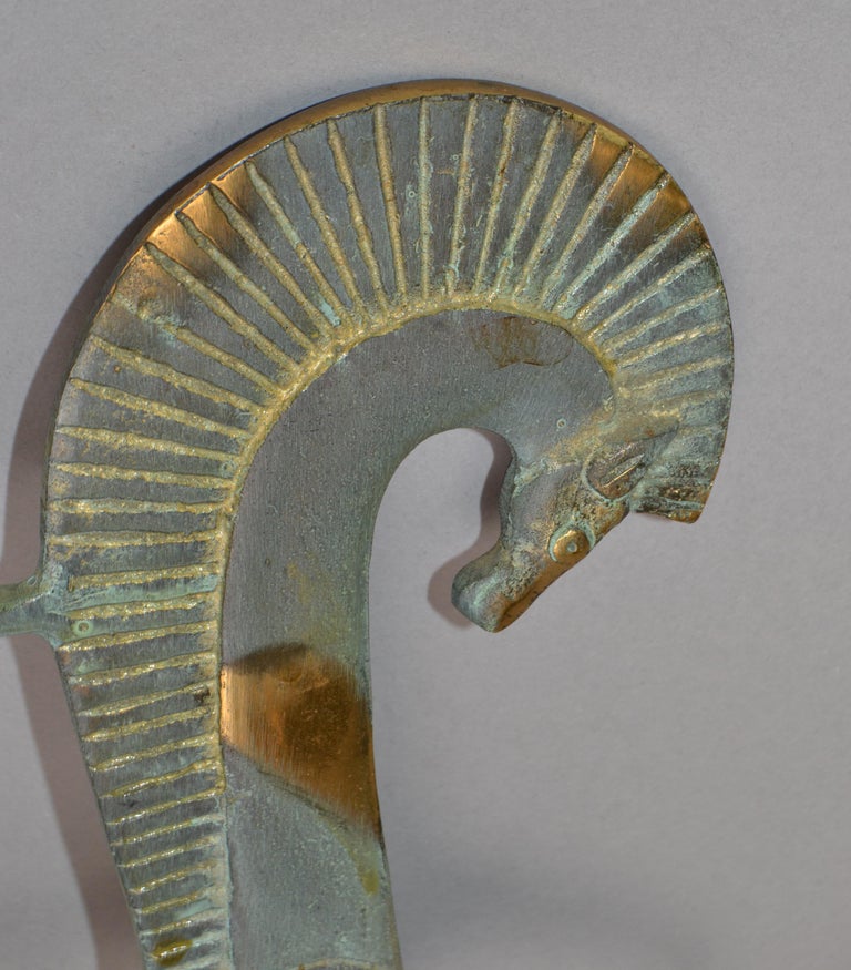 Raymor Italian 1950s Bronze Brass Patina Etruscan Roman Chariot ...