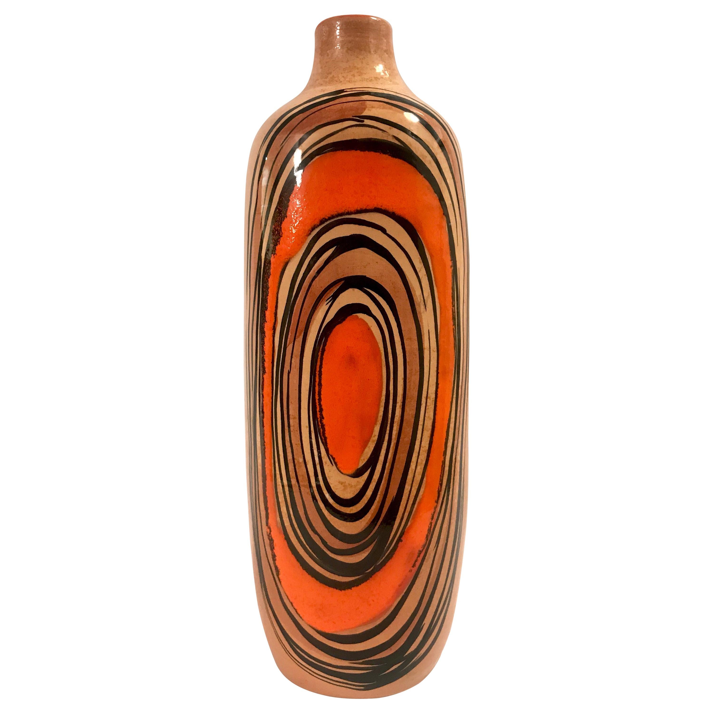 Raymor Italian Art Pottery Vase, Italy, 1960s at 1stDibs