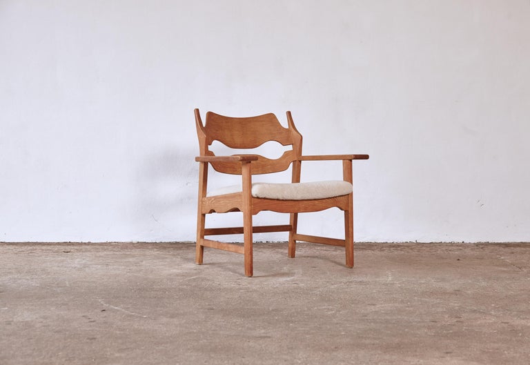 Razor Blade Armchair by Henning Kjærnulf 'Kjaernulf', Denmark, 1960s at ...