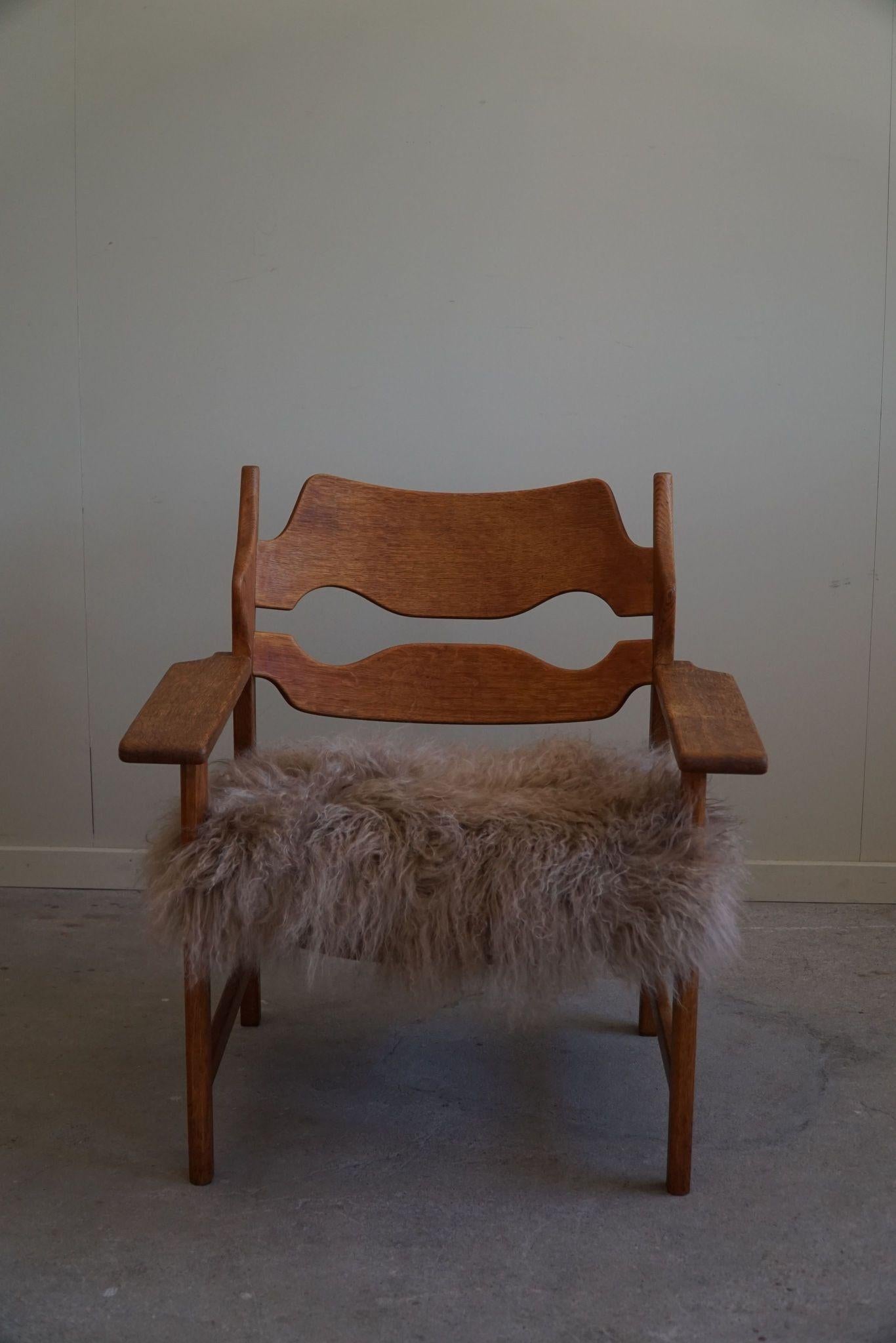 Razorblade Lounge Chair by Henning Kjærnulf, Danish Mid Century Modern ...