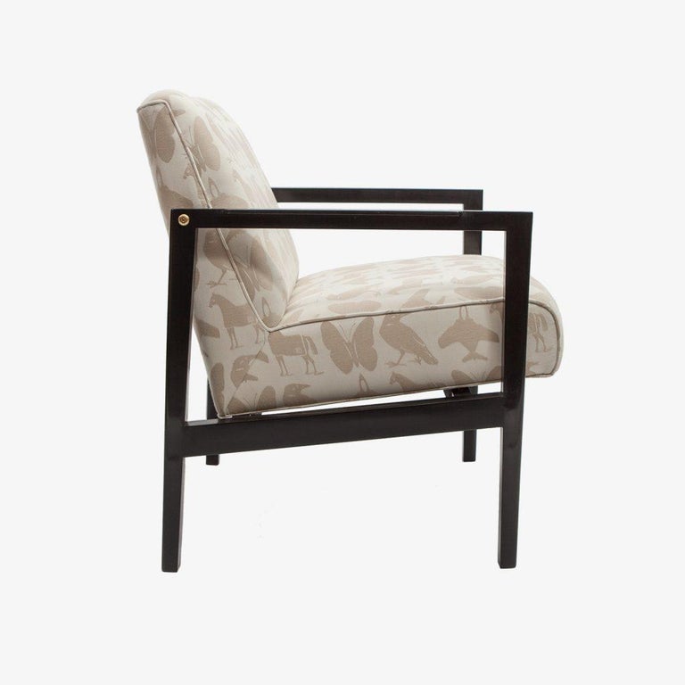 Re: 264 Floor Model Lounge Chairs with Black Buff Lacquered Frames For ...