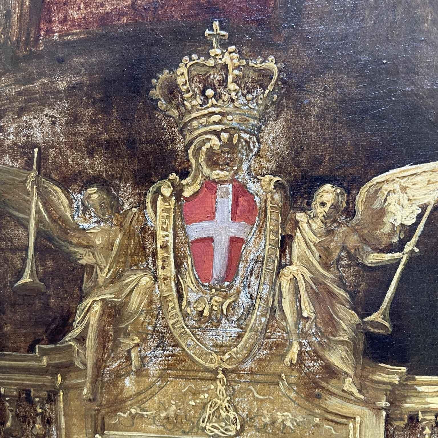 King Victor Emmanuel II in the Cathedral of Turin Dell'Italiano Ferrero ...