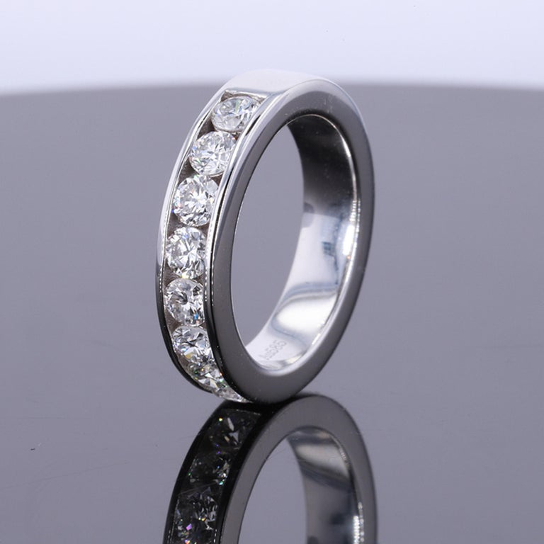 Customizable Real Gold Diamond Mens Wedding Band Minimalist Diamonds ...