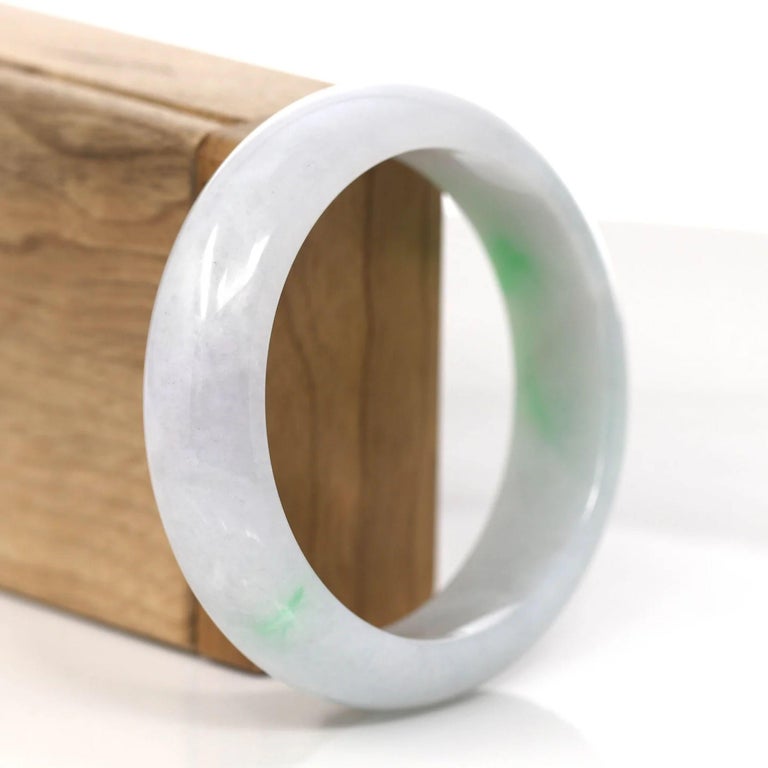 Realjade Co. Genuine Burmese High Quality Jadeite Jade Bangle Bracelet ...