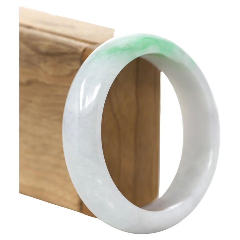 Realjade Co. Genuine Burmese High Quality Jadeite Jade Bangle Bracelet ...