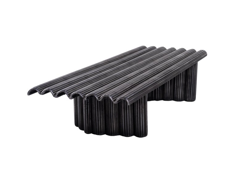 Rebar Steel Bench by Jordan Artisan Collectible Design Contemporary ...