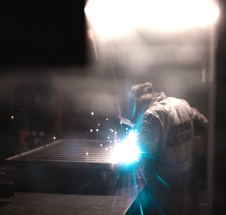 Rebar Steel Bench by Jordan Artisan Collectible Design Contemporary ...