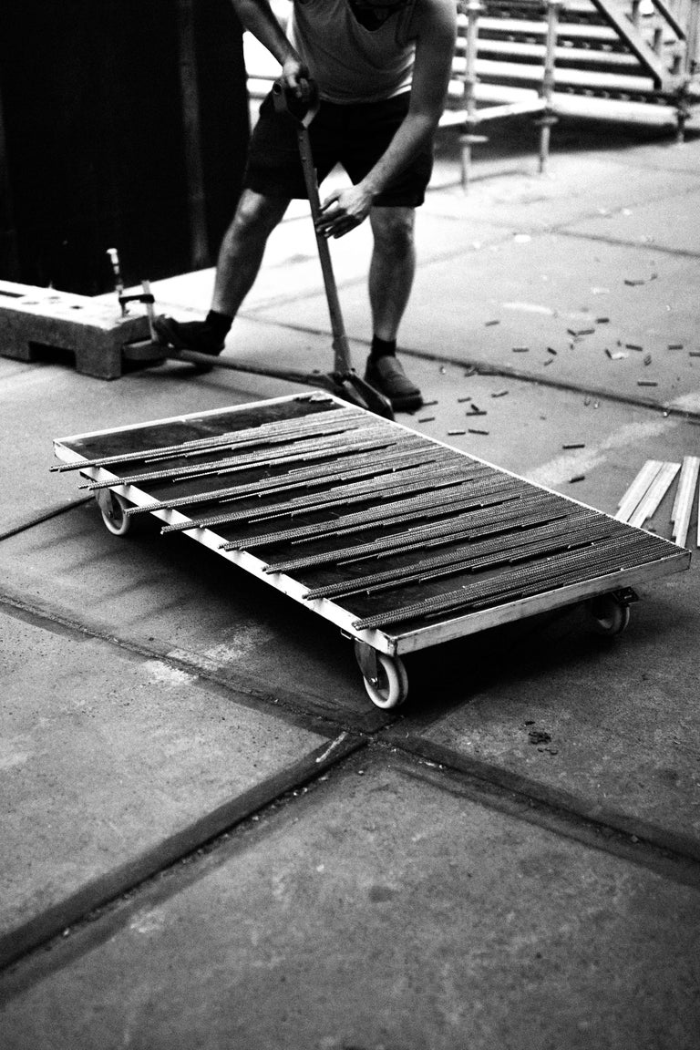 Rebar Steel Console by Jordan Artisan Collectible Design Contemporary ...