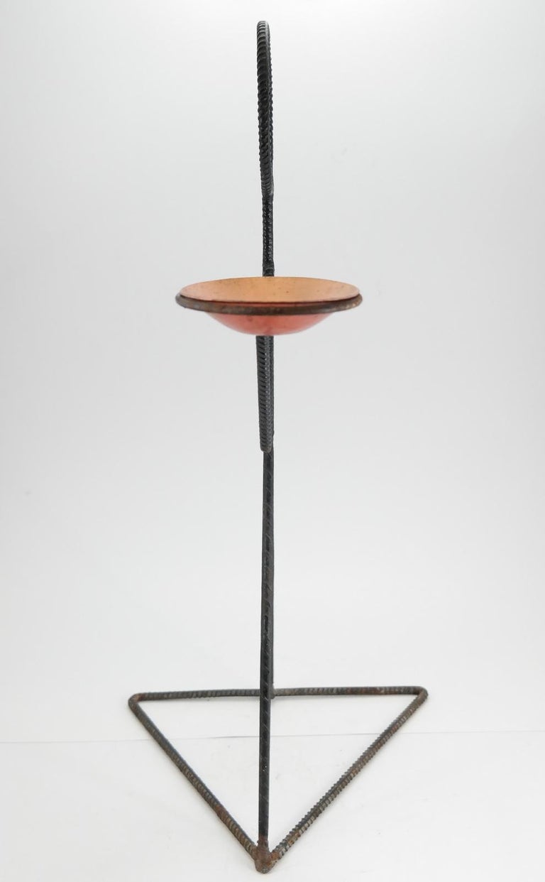 Rebar Stick Man Figure Vide Poche Holder, 1970s For Sale at 1stDibs