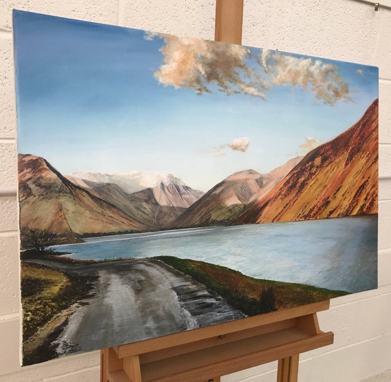 Rebecca Ann Wilmer - Landscape Painting of Wastwater Lake District by ...