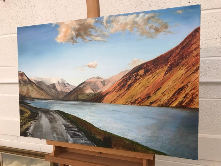 Rebecca Ann Wilmer - Landscape Painting of Wastwater Lake District by ...