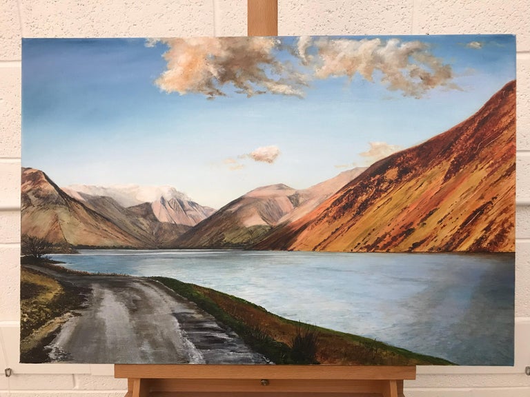 Rebecca Ann Wilmer - Landscape Painting of Wastwater Lake District by ...
