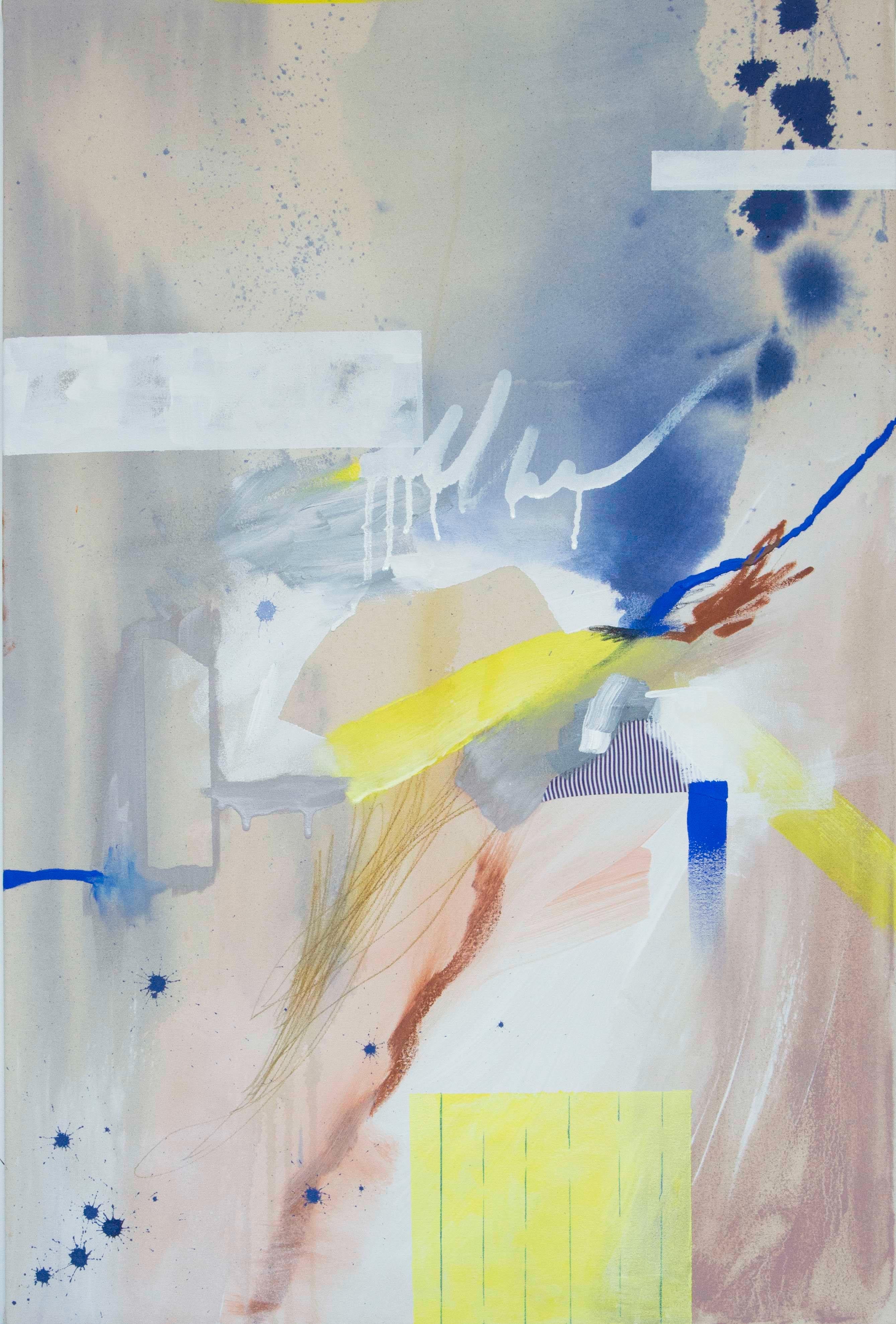 Rebecca Stern - Mountains from Scratch II, Rebecca Stern, Abstract ...