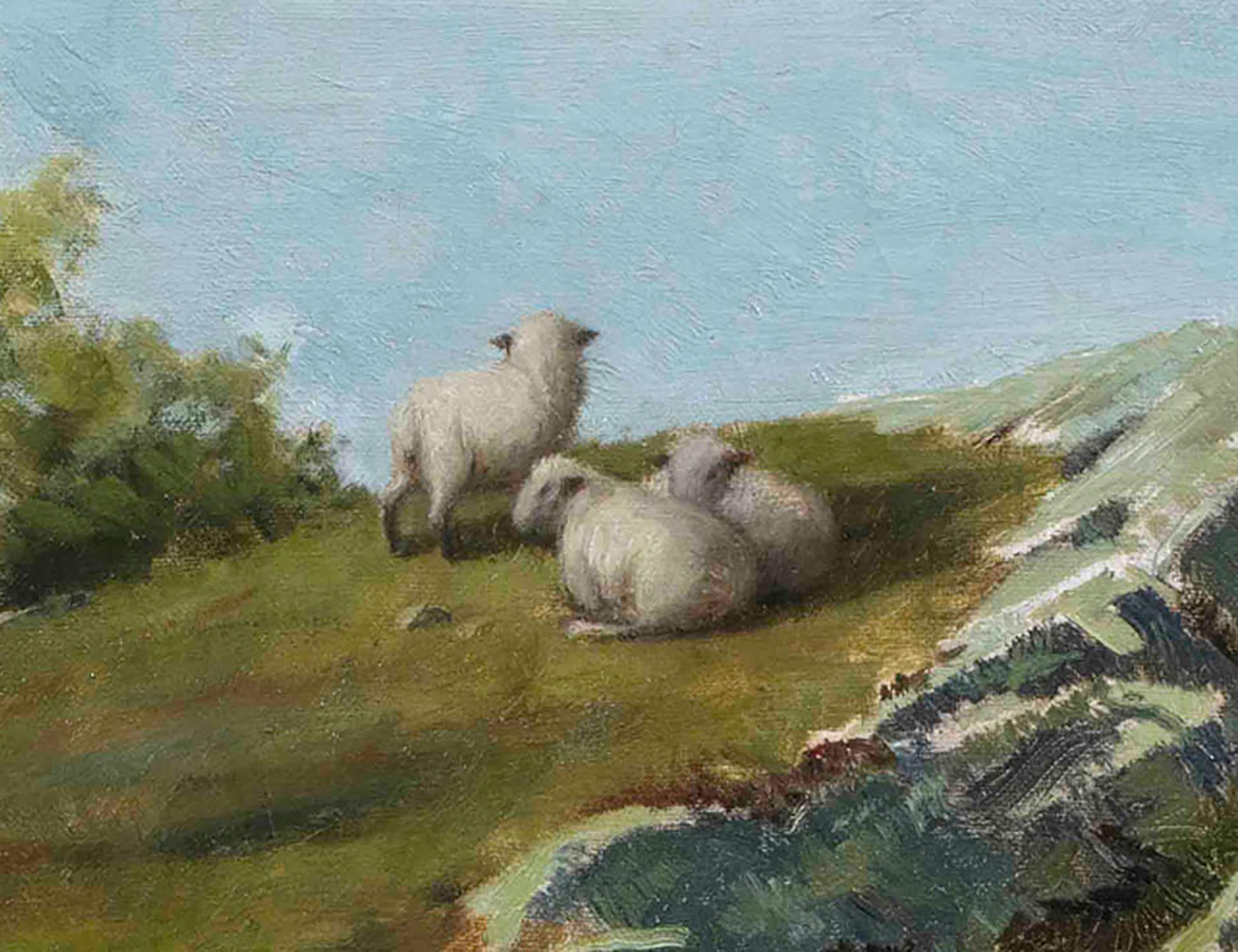 Rebekah T. Furness - At Pasture by Historic Woman Artist Rebekah T ...