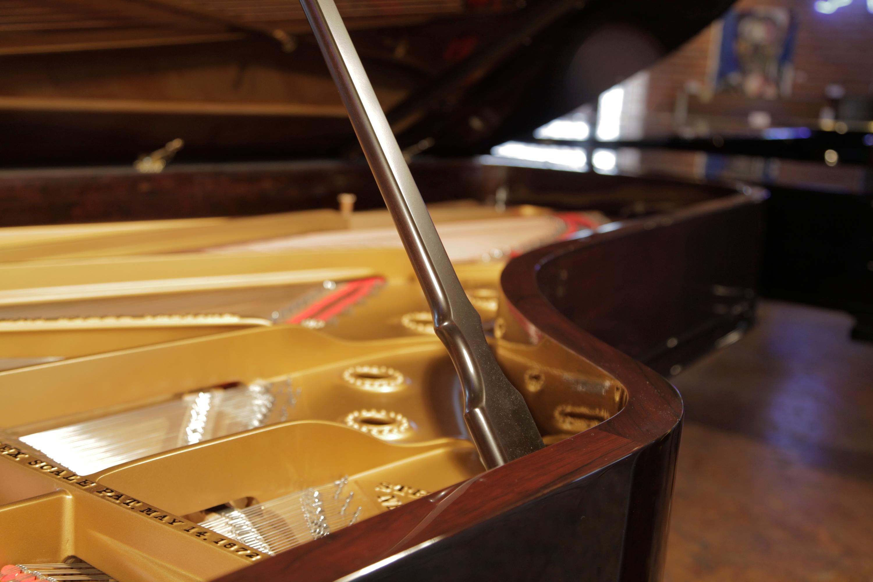 Rebuilt Steinway and Sons Model D Grand Piano Rosewood Grecian Urn Legs ...