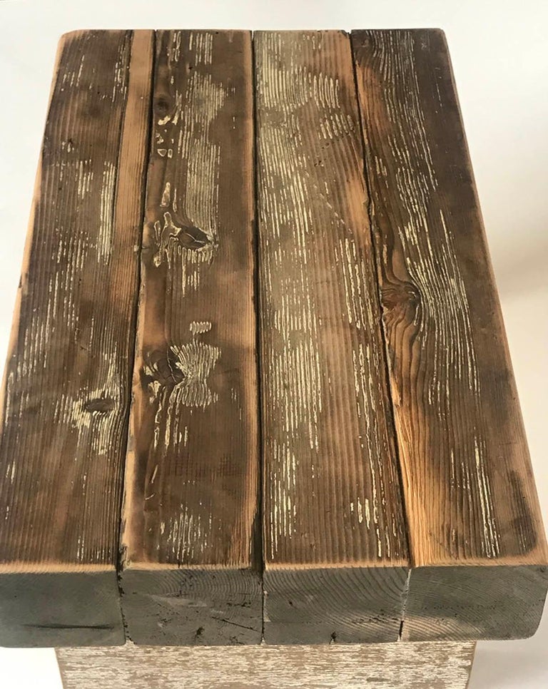 Reclaimed Beam Bench or Low Table at 1stDibs