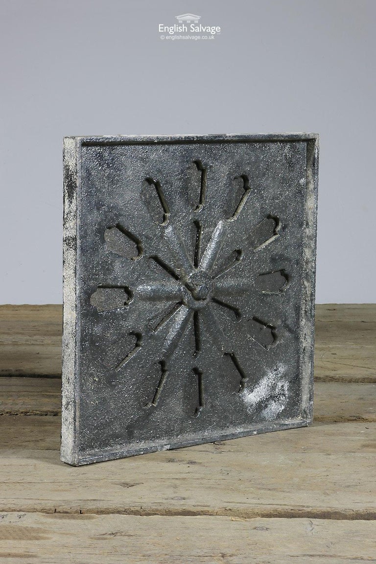Reclaimed Cast Iron Vent / Grille, 20th Century For Sale at 1stDibs