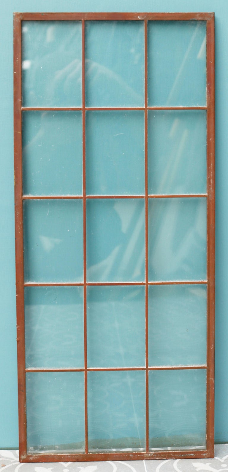 Reclaimed Copperlight Window Panels '12 Available' For Sale at 1stDibs