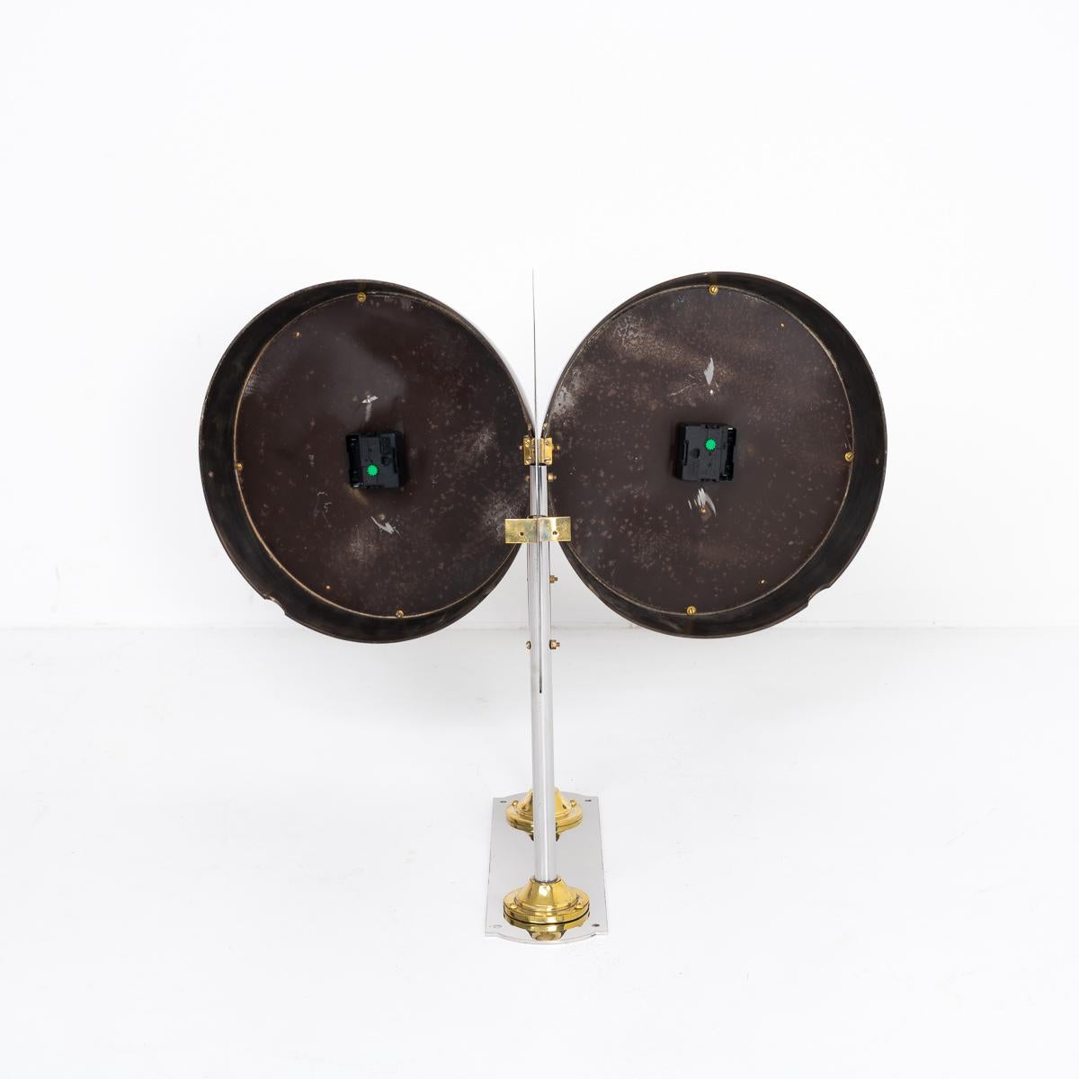 Reclaimed Double Sided Bakelite Factory Clock by Gents of Leicester at ...