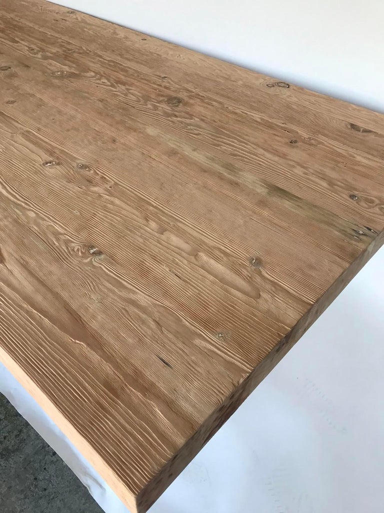 Reclaimed Douglas Fir Dining Table in Natural Finish at 1stDibs