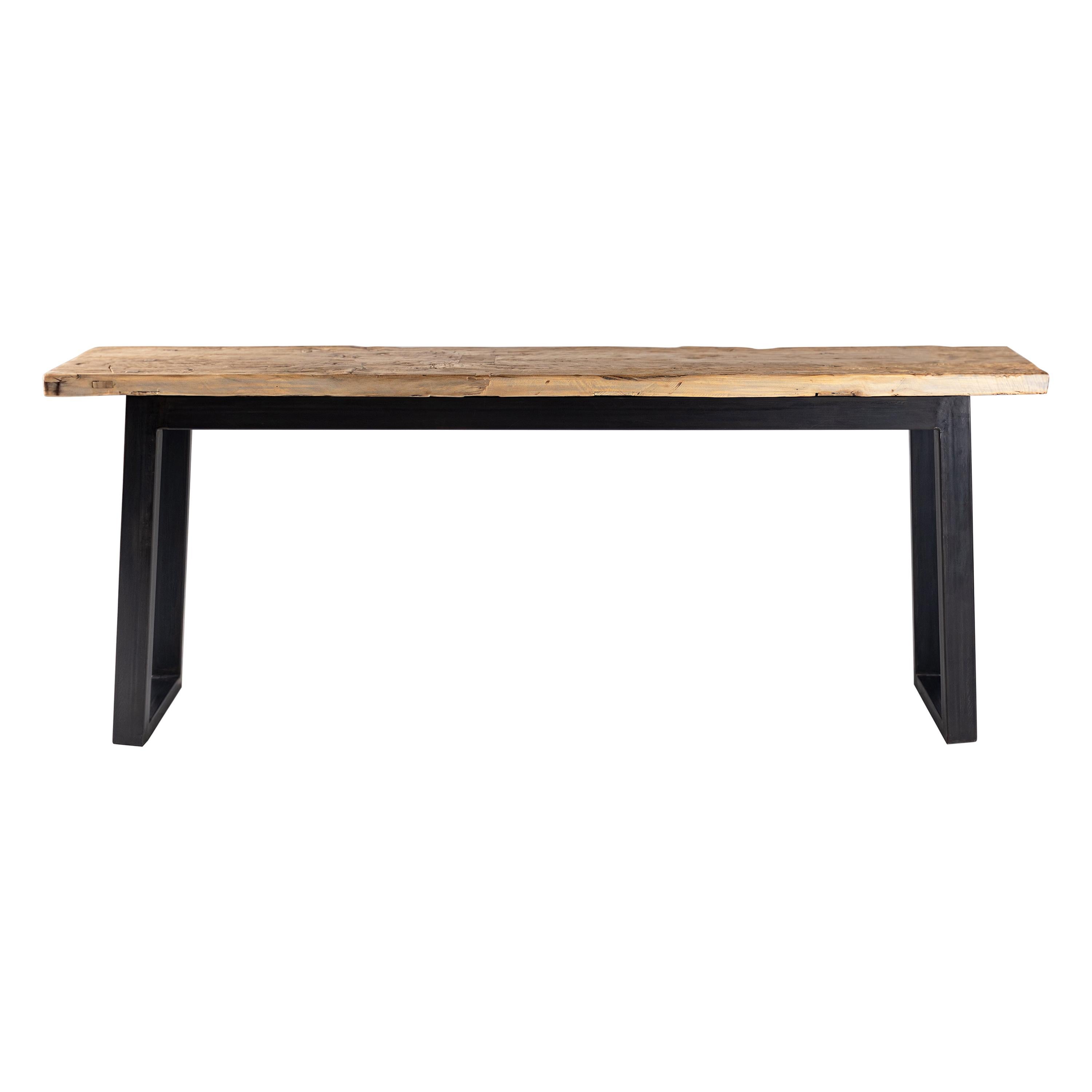 Vintage Italian Modernist Console On Black Wooden Base For Sale at 1stDibs