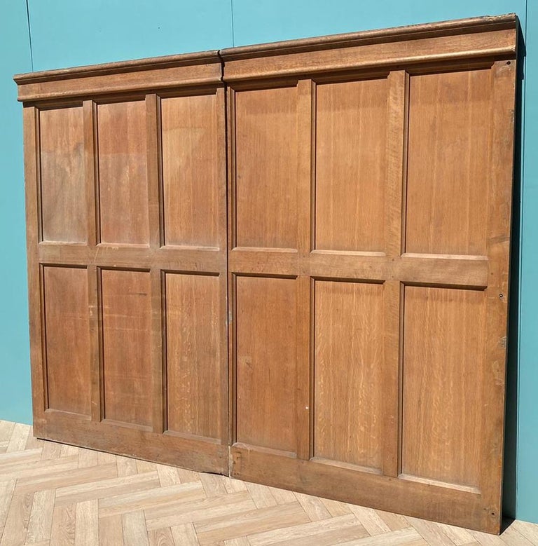 Reclaimed English Oak Wall Paneling at 1stDibs