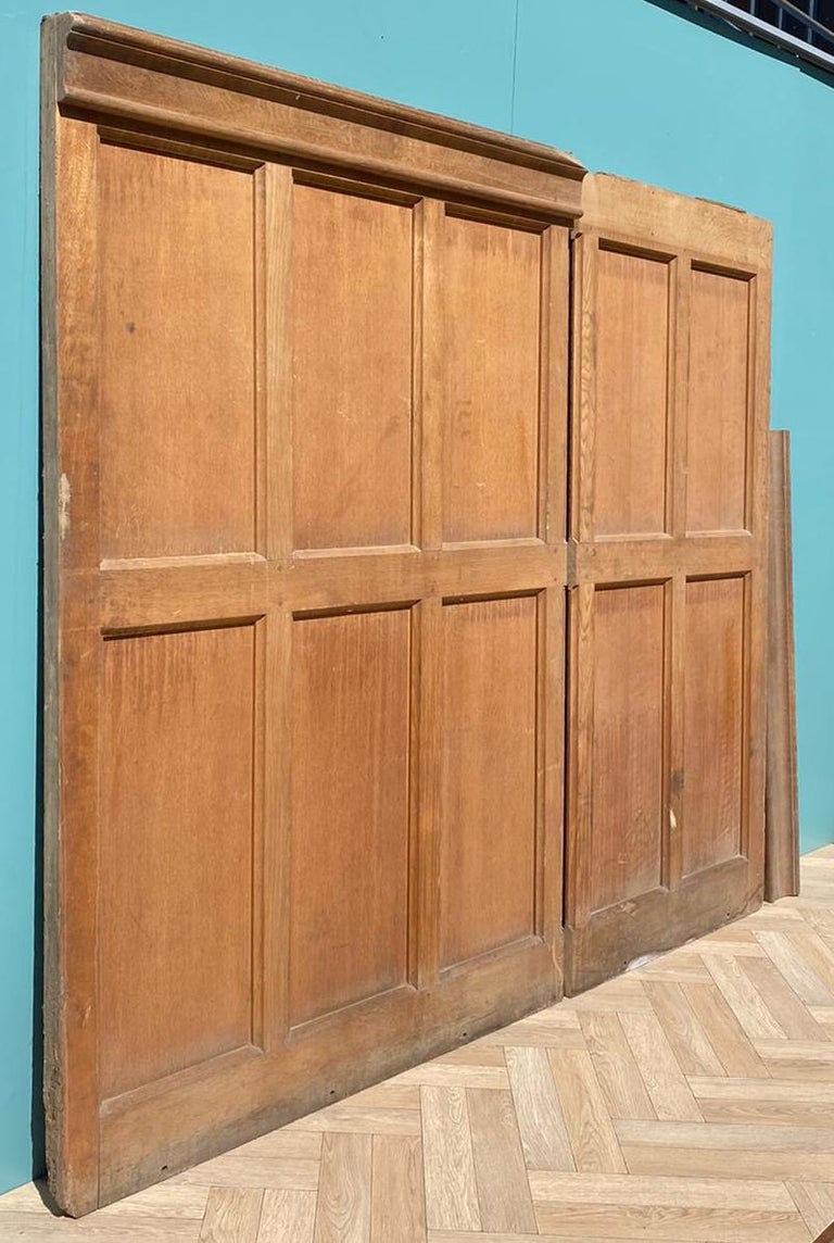 Reclaimed English Oak Wall Paneling at 1stDibs