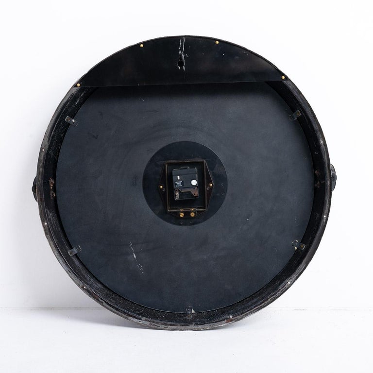 Reclaimed Gent of Leicester Extra Large Industrial Clock For Sale at ...