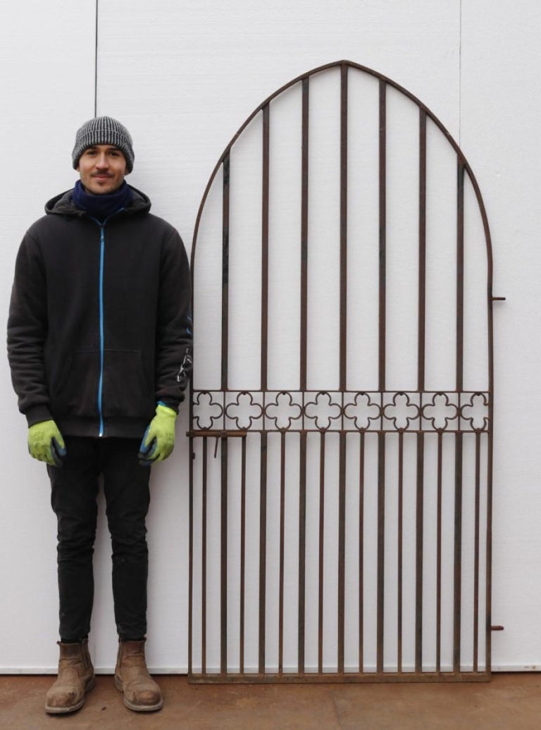 Reclaimed Gothic Style Gate For Sale at 1stDibs