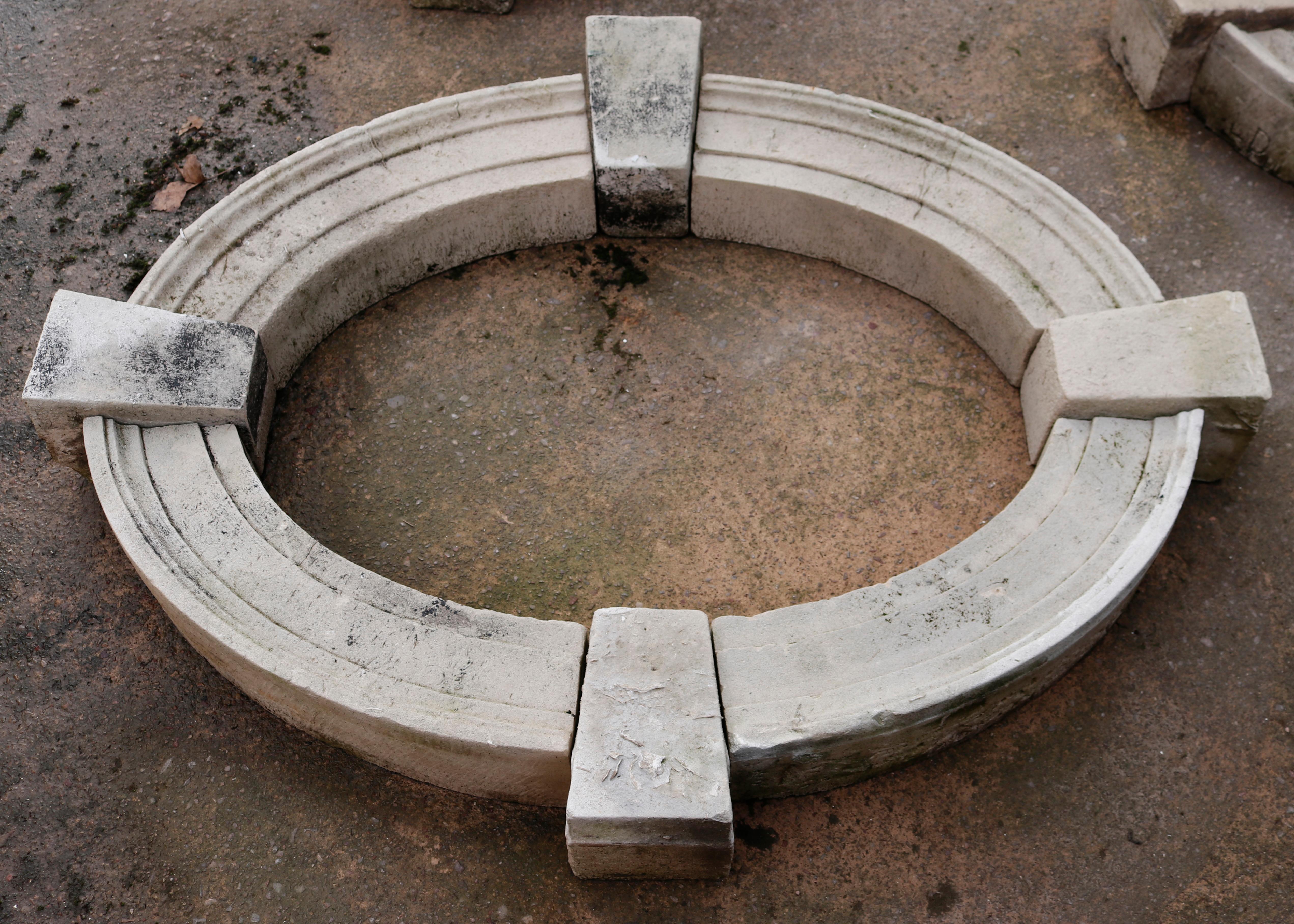 Reclaimed Limestone Oval Window For Sale at 1stDibs | oval windows for sale