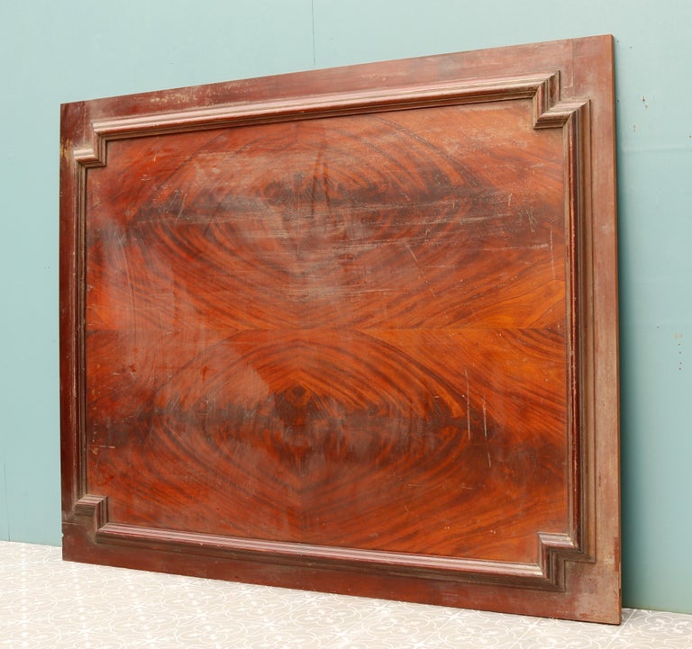 Reclaimed Mahogany Wall Panel For Sale at 1stDibs