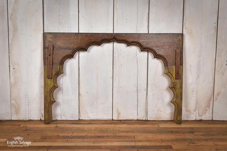 Reclaimed Mihrab Arches with Flower Motif, 20th Century For Sale at 1stDibs