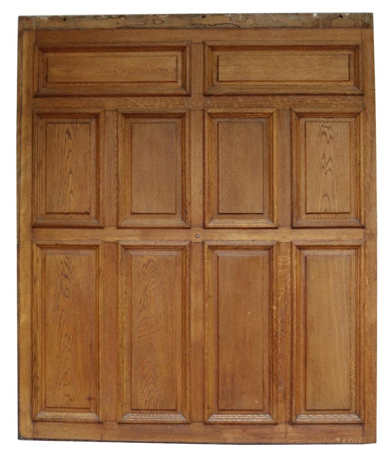 Reclaimed Oak Wall Panelling at 1stDibs | oak panelling