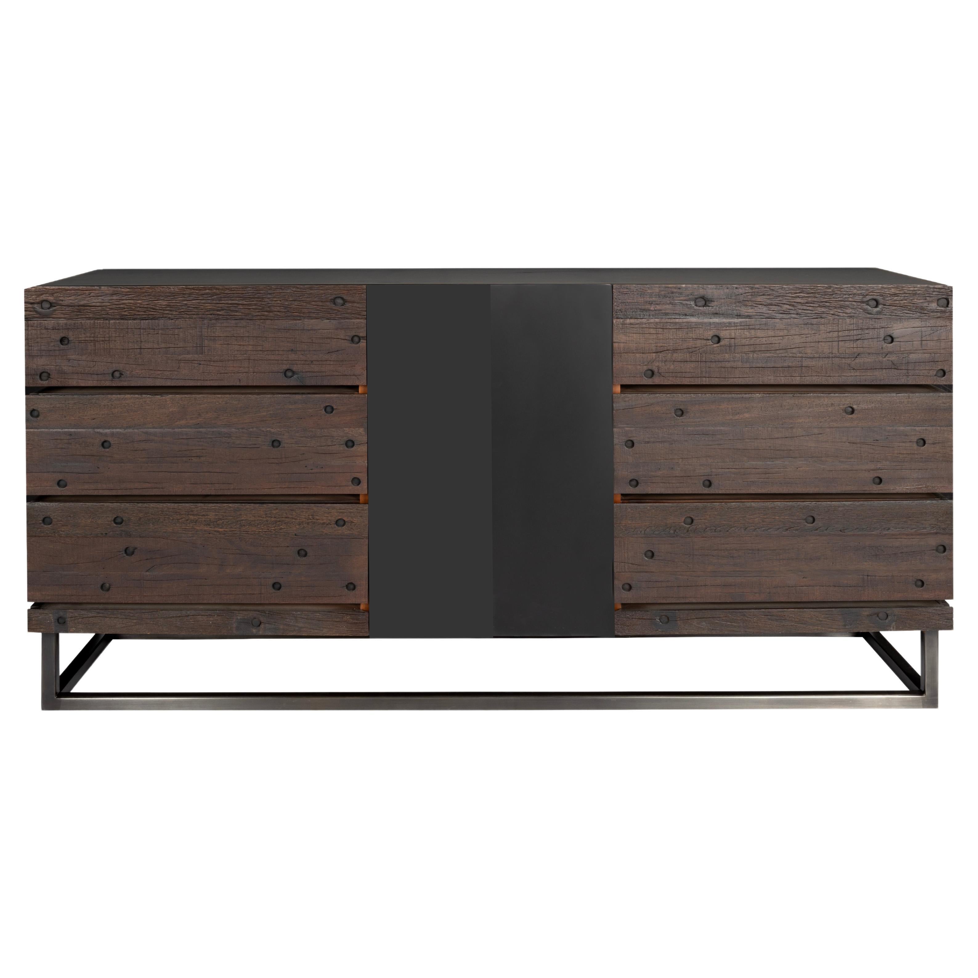 Heirloom Dresser, Reclaimed Mahogany Designed and Handcrafted by Rafael ...