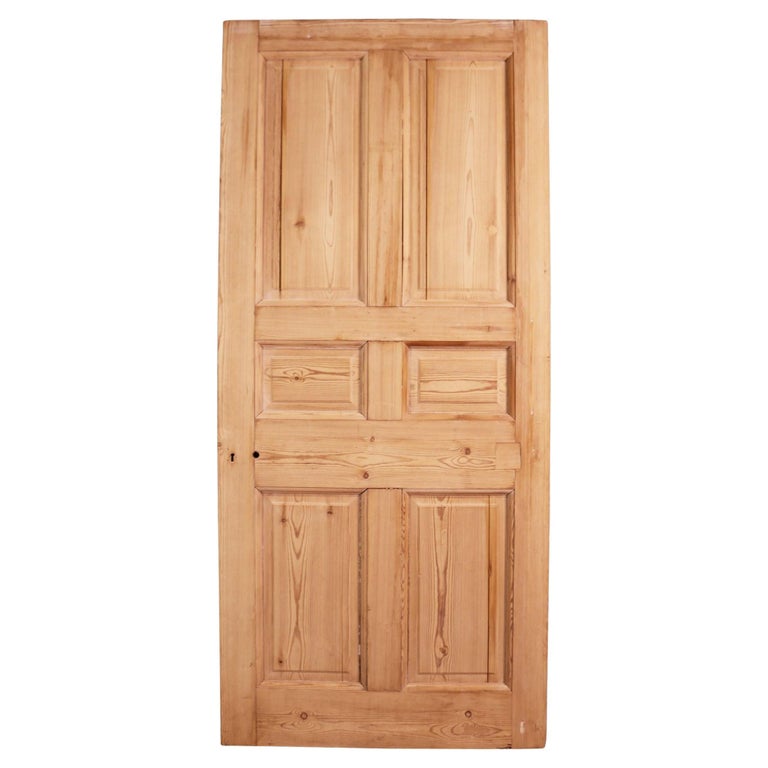 Reclaimed Pine Internal Door For Sale at 1stDibs