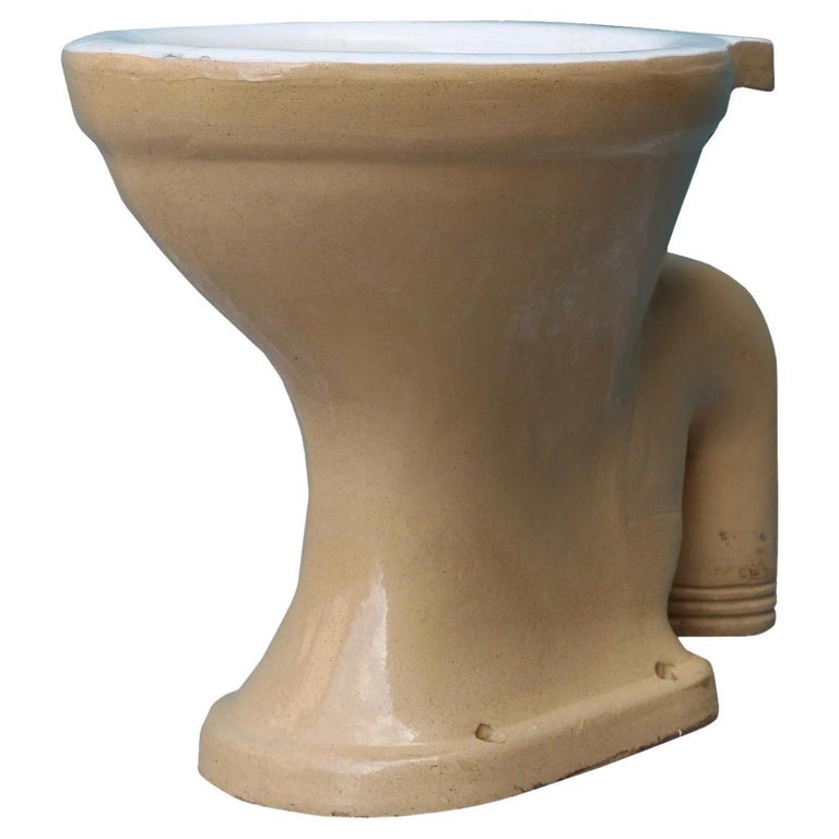 Reclaimed Porcelain Toilet For Sale at 1stDibs