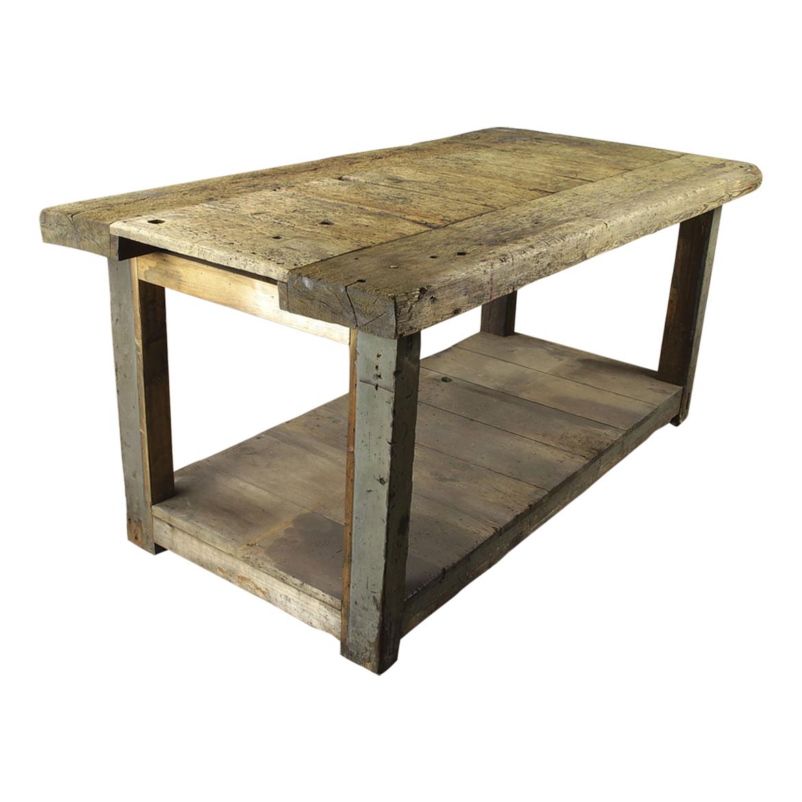 Antique and Vintage Industrial and Work Tables - 992 For Sale at 1stDibs