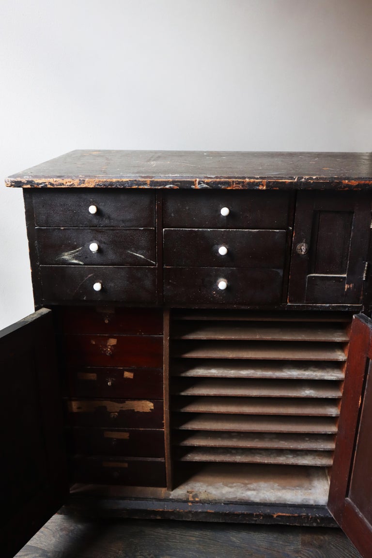 Reclaimed Wood Chest of Drawers For Sale at 1stDibs