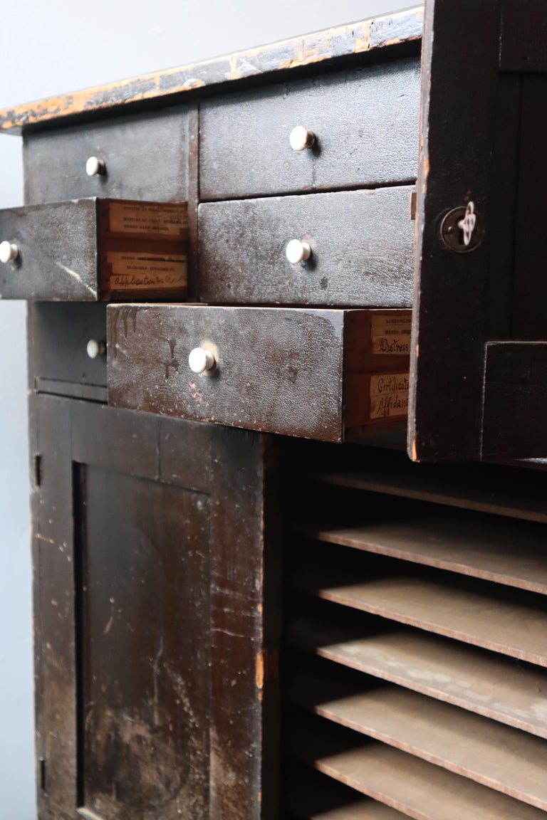 Reclaimed Wood Chest of Drawers For Sale at 1stDibs