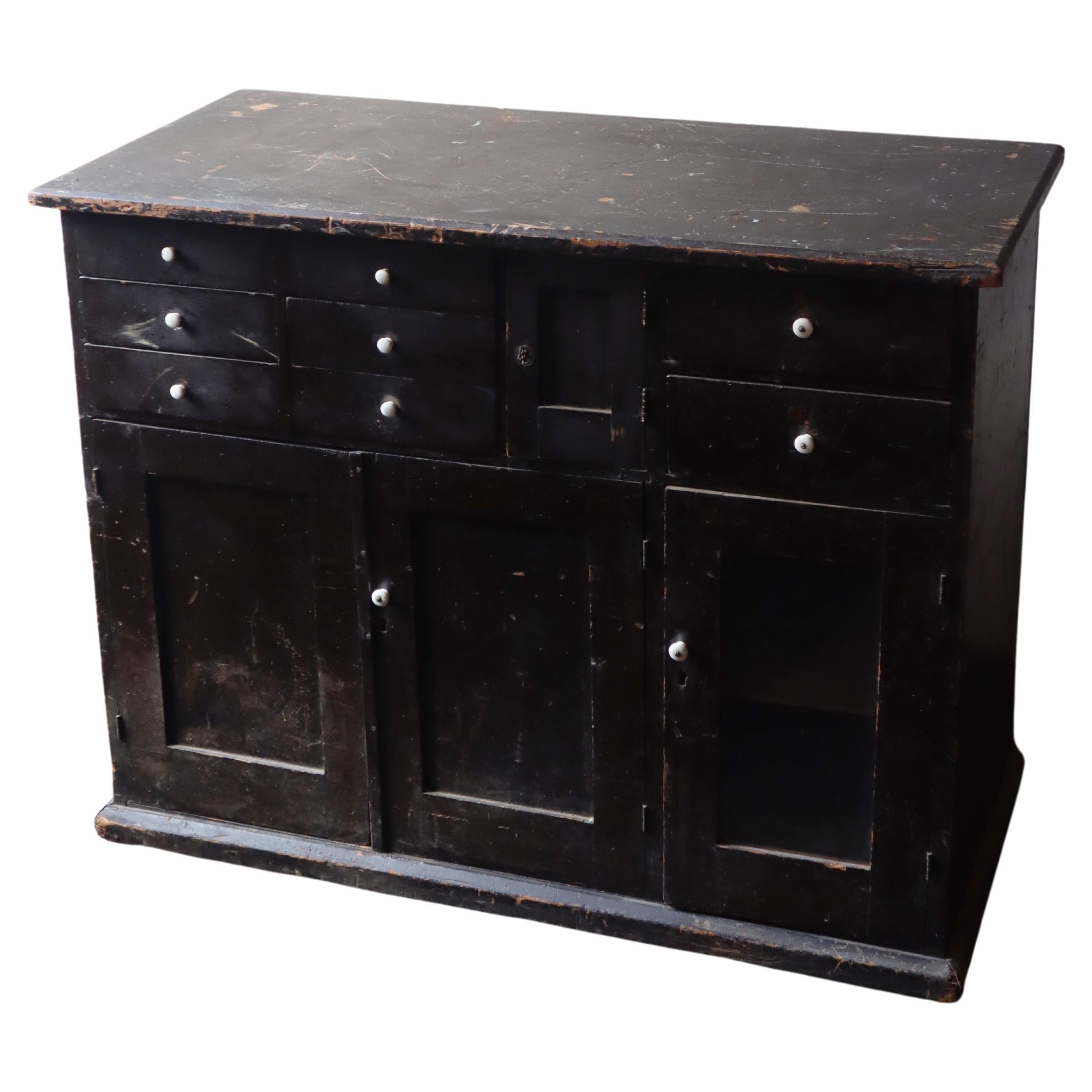 Reclaimed Wood Chest of Drawers For Sale at 1stDibs