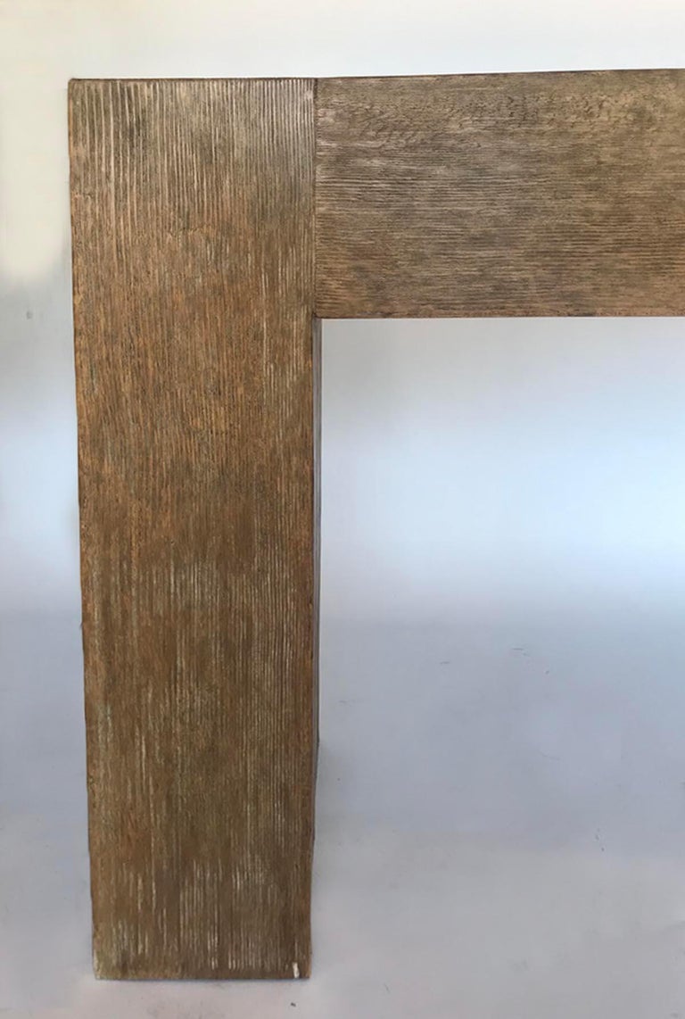 Reclaimed Wood Waterfall Console For Sale at 1stDibs | rayan solid ...