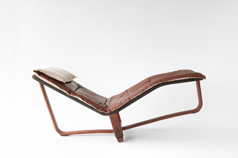 Reclining Chaise by Ingmar Relling and Knut Relling at 1stDibs