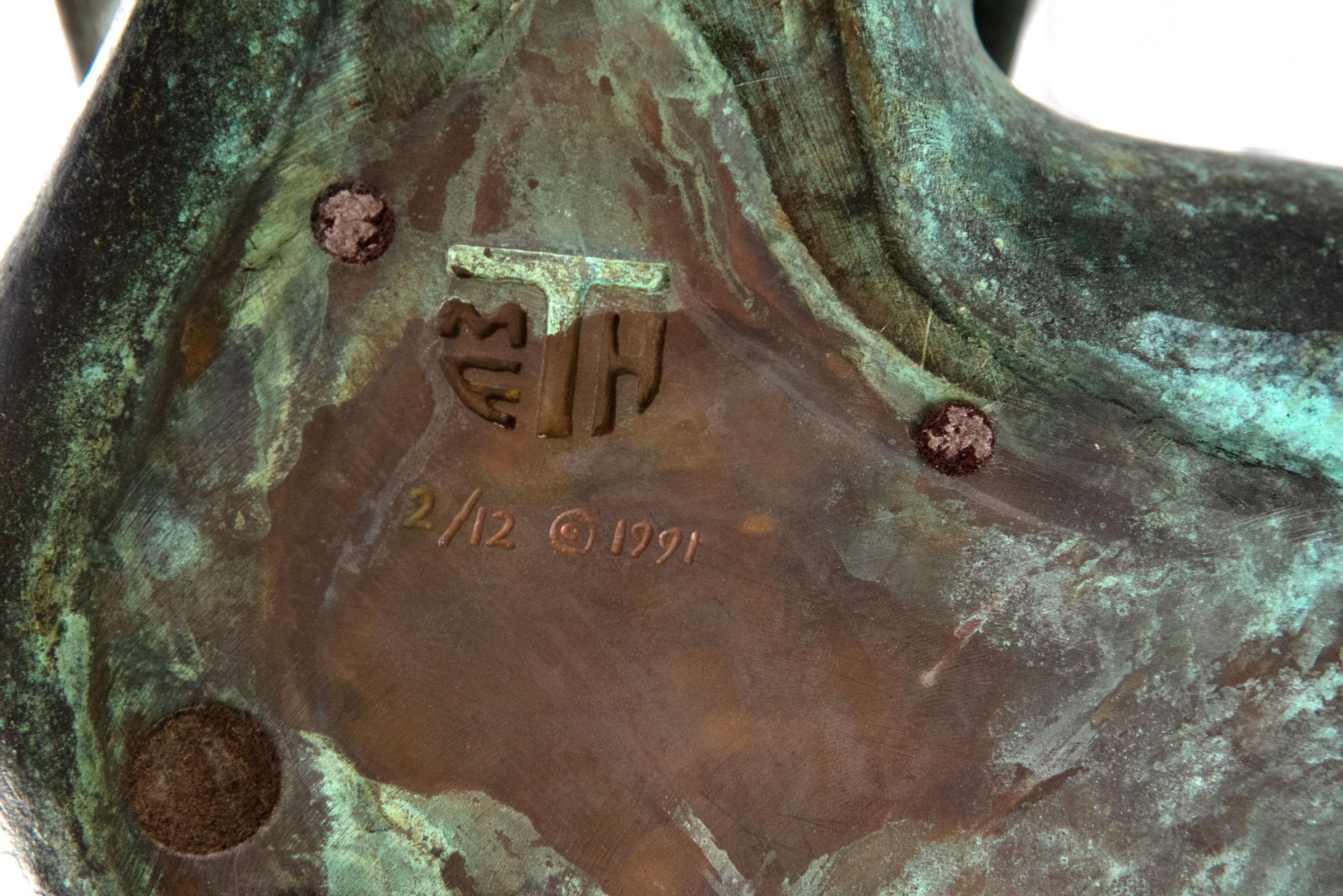 Reclining Figure '1991' Attributed to Robert Thew at 1stDibs