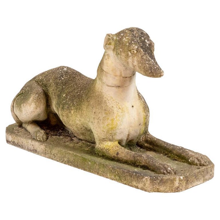 Reconstructed Stone Dog, 1950s at 1stDibs
