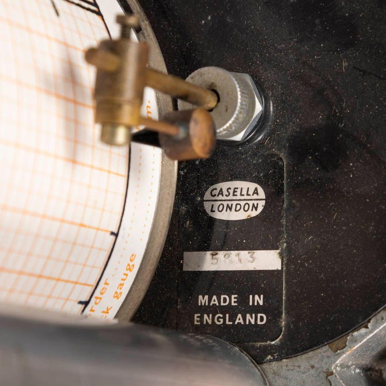 Recording Copper Rain Gauge by Casella and Co of London For Sale at ...