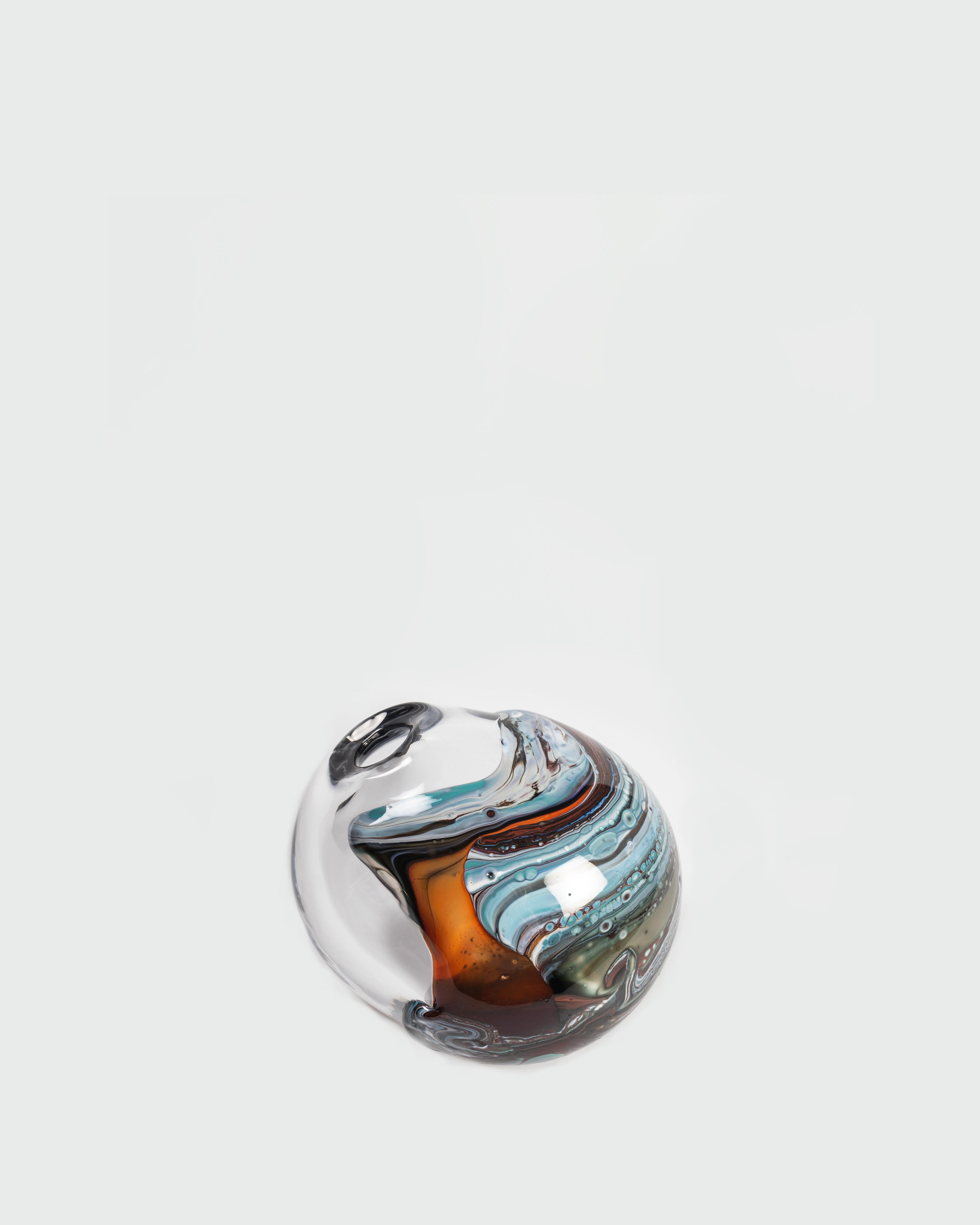Recovered History Molten Colored Rods Medium Vase by David Valner For ...